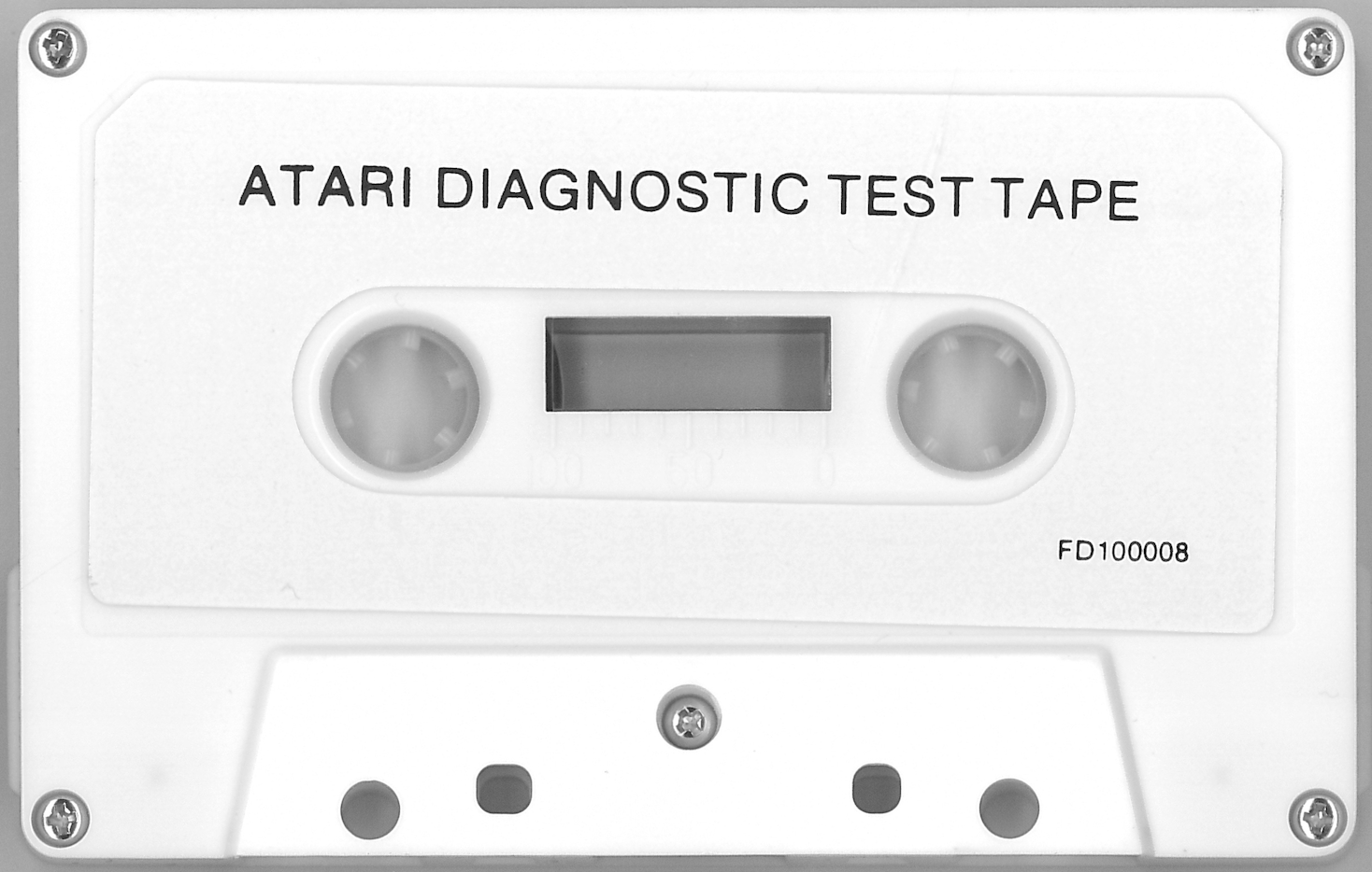 AtariWiki V3.1: ATARI Diagnostic Test Tape (FD100008)-front.png